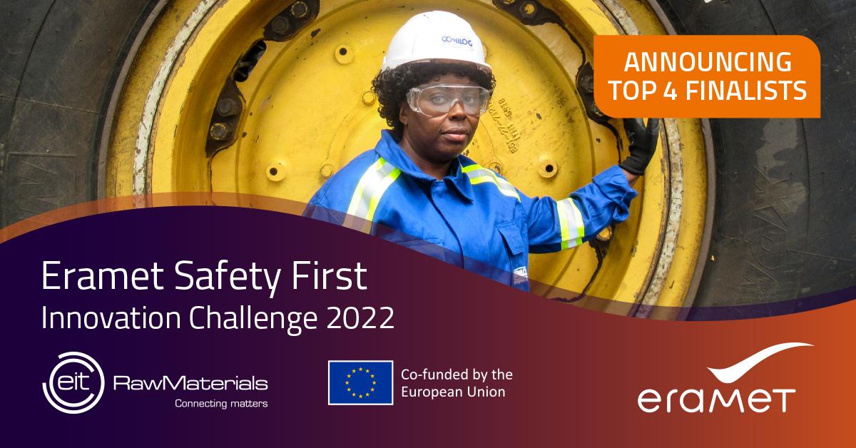 Four finalists of the Eramet Safety First Innovation Challenge are ...